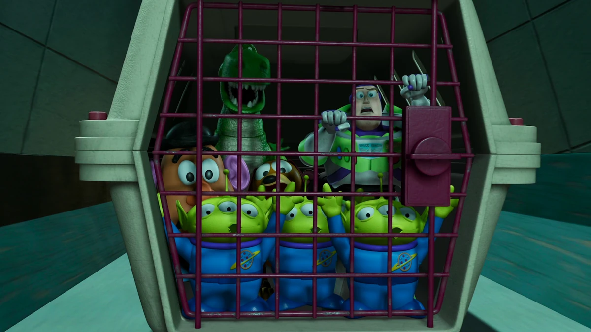 SKYWALKER, ROLLER COASTER - SLIDE WITH TOY ALIENS CHEERING ...