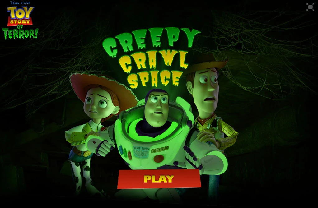 Toy Story of TERROR!: Creepy Crawl Space (Online Games) | Soundeffects ...