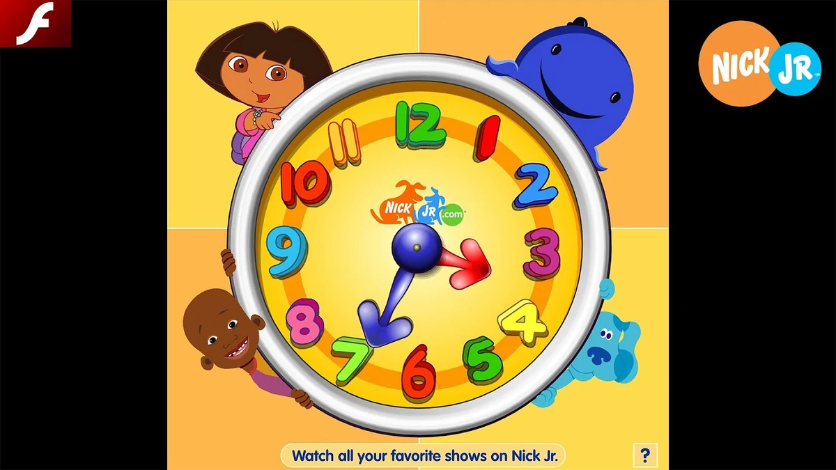 Nick Jr. Character Clock (Online Games) | Soundeffects Wiki | Fandom