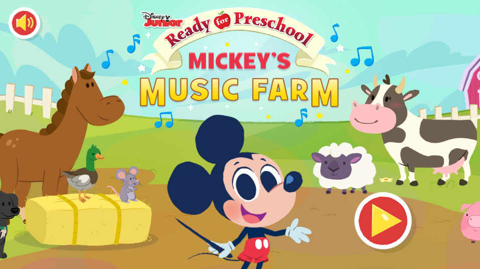 Ready For Preschool Mickeys Music Farm Online Games Soundeffects