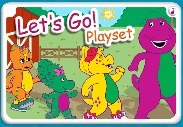 Barney Lets Go Playset Online Games Soundeffects Wiki Fandom