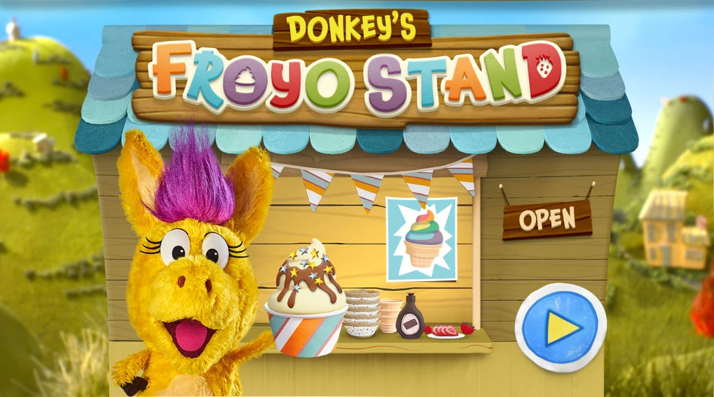 Donkey Hodie: Donkey's Froyo Stand (Online Games) | Soundeffects Wiki ...