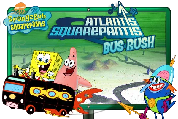 SpongeBob SquarePants: Atlantis SquarePantis Bus Rush (Online Game ...