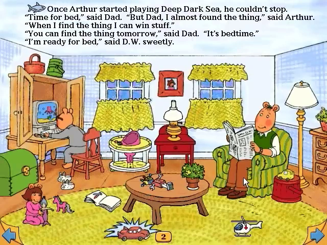 Living Books: Arthur's Computer Adventure/Image Gallery | Soundeffects ...