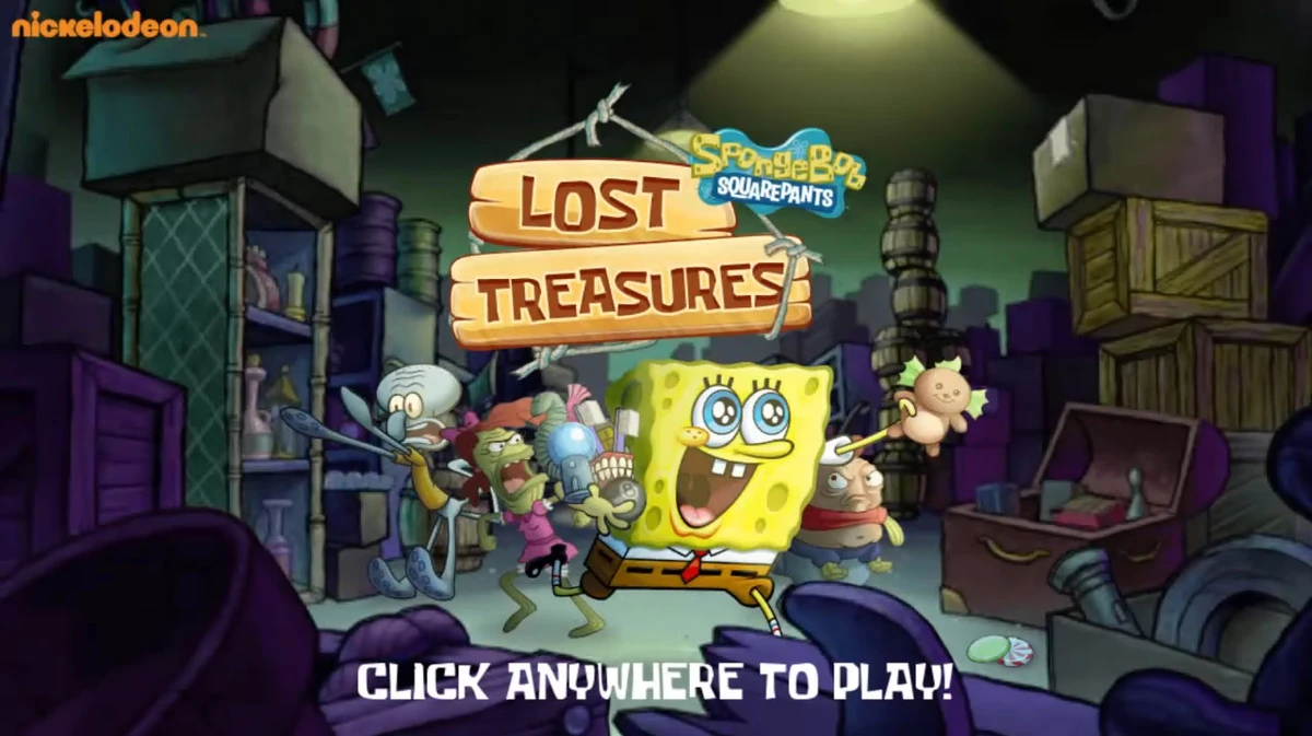 SpongeBob SquarePants: Lost Treasures (Online Games) | Soundeffects ...