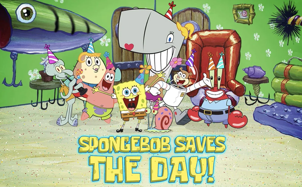 SpongeBob SquarePants: SpongeBob Saves the Day (Online Games ...
