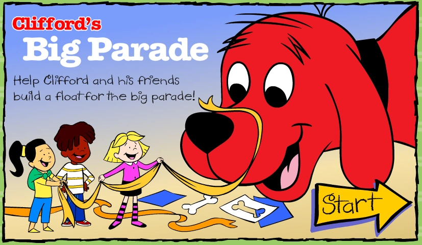 Clifford the Big Red Dog: Clifford's Big Parade (Online Games ...