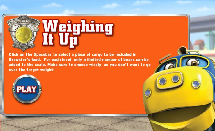 Chuggington: Weighing It Up (Online Games) | Soundeffects Wiki | Fandom