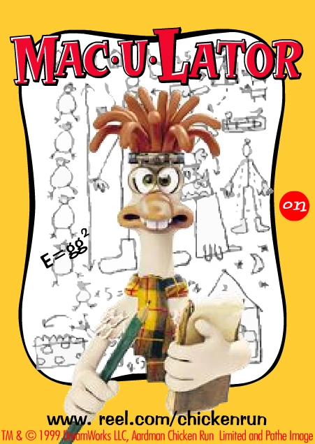 Chicken Run: Mac-U-Lator | Soundeffects Wiki | Fandom