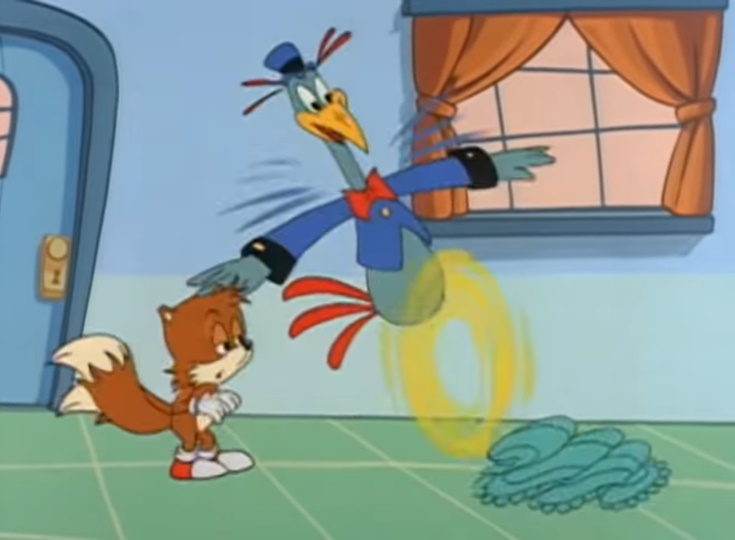 Sound Ideas Cartoon Whistle Flutter Whistle Long Spinning Whistle