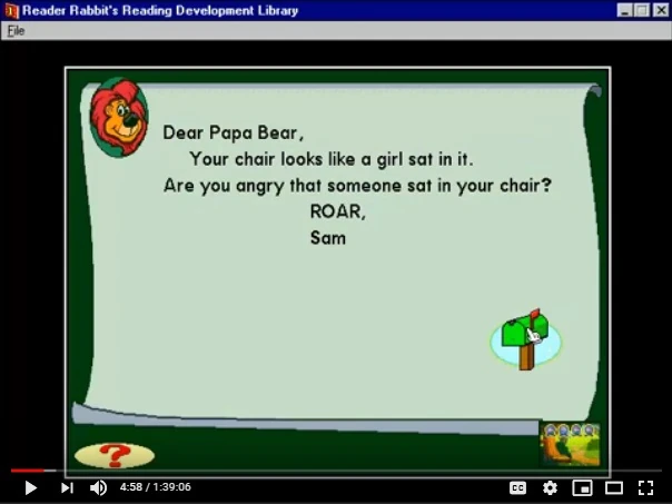 Reader Rabbit's Reading Development Library 1 | Soundeffects Wiki | Fandom