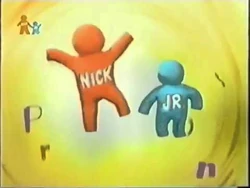 Nick Jr Productions Logo 1999 English Version Ian Rubber Monsters Of