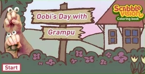 Noggin: Scribblevision Coloring Book: Oobi's Day with Grampu (Online ...