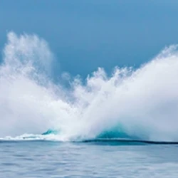 ocean waves crashing sound effect