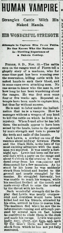 Human Vampire Nov 14 1895 | SoUO Wiki | Fandom