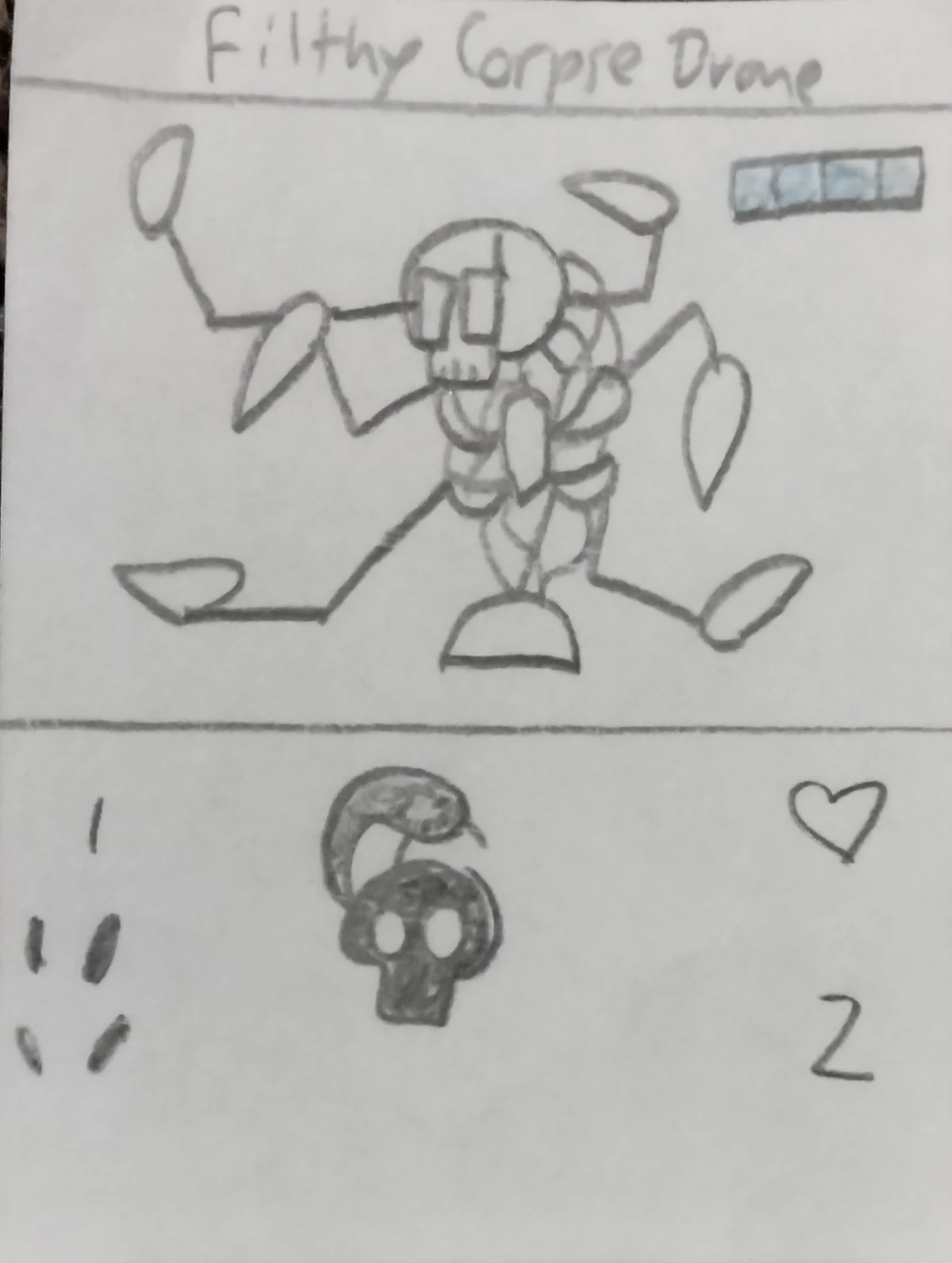 Filthy Corpse Drone | Soupersoop's Fan-made Version of Inscryption Wiki ...