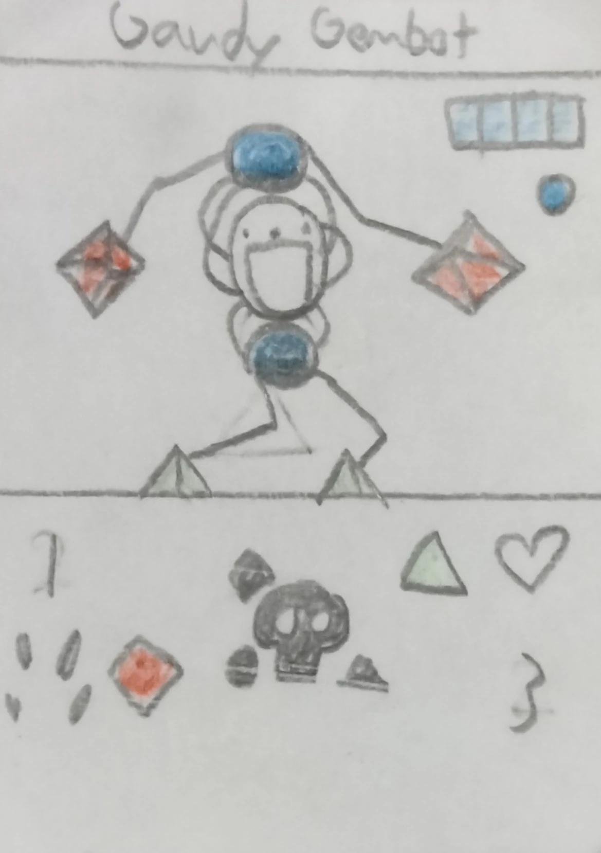 Gaudy Gembot | Soupersoop's Fan-made Version of Inscryption Wiki | Fandom