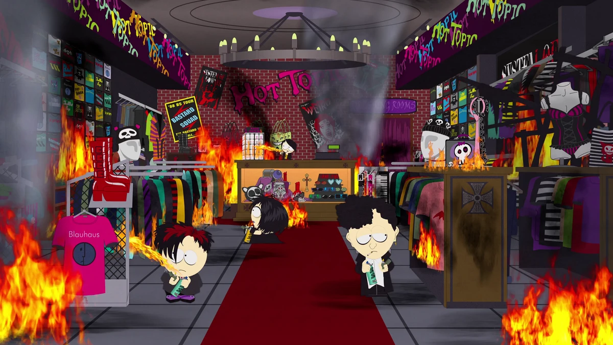 Burn Down Hot Topic | Wiki South Park | Fandom