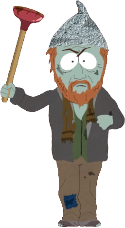 Alien Conspiracy Hobo | South Park Public Library | Fandom