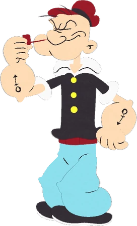 Popeye Cartoon Drawing