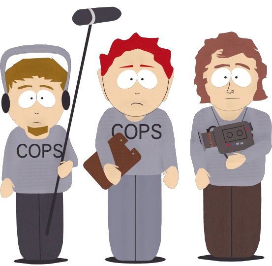 COPS TV Film Crew | South Park Public Library | Fandom