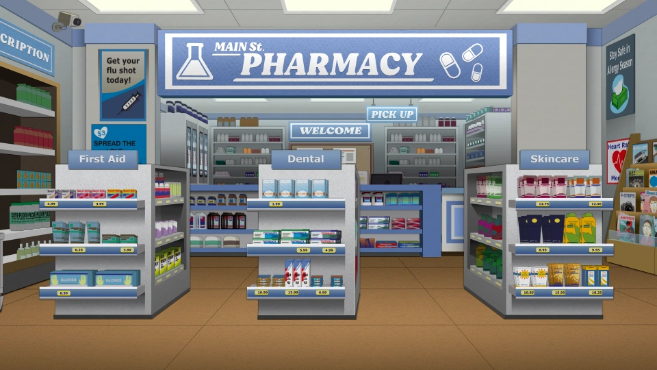 Main St. Pharmacy | Wiki South Park | Fandom