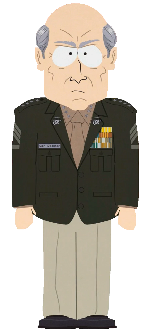 General Deckter | South Park Public Library | Fandom