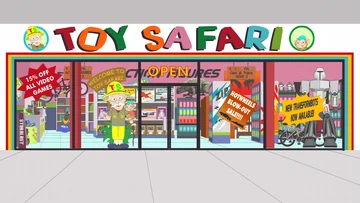 Toy Store Cartoon