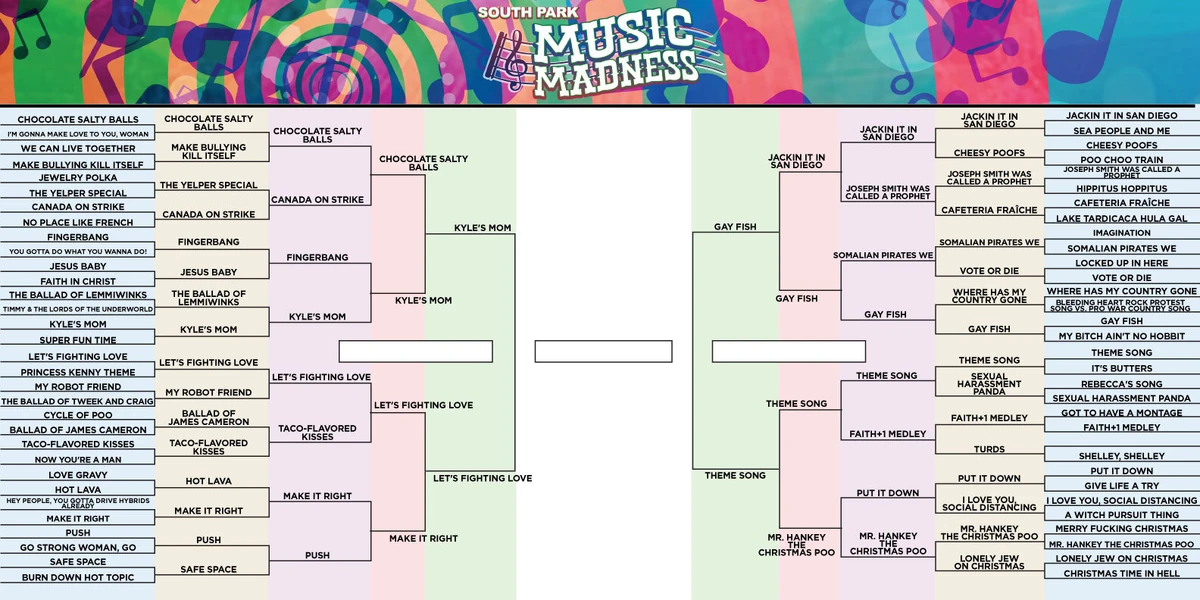 South Park Music Madness | Wiki South Park | Fandom