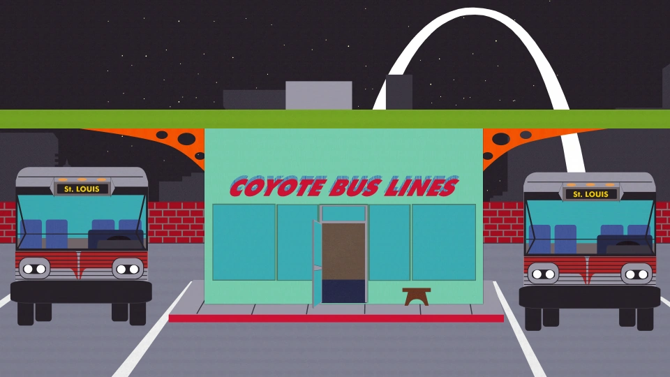 Coyote Bus Lines | Wiki South Park | Fandom