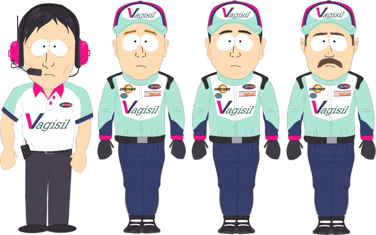 Vagisil Pit Crew | Wiki South Park | Fandom
