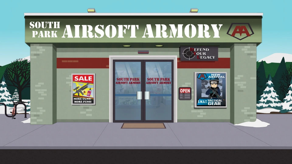 South Park Airsoft Armory | Wiki South Park | Fandom