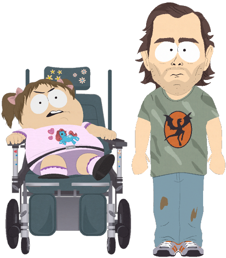 Father and Handicapped Daughter | South Park Public Library | Fandom