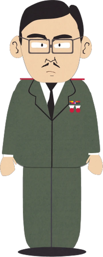 Emperor Hirohito In Color