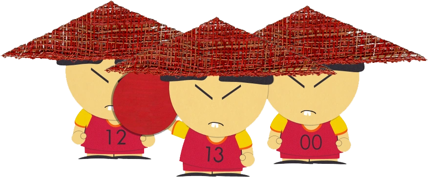 Chinese Dodgeball Players | Wiki South Park | Fandom
