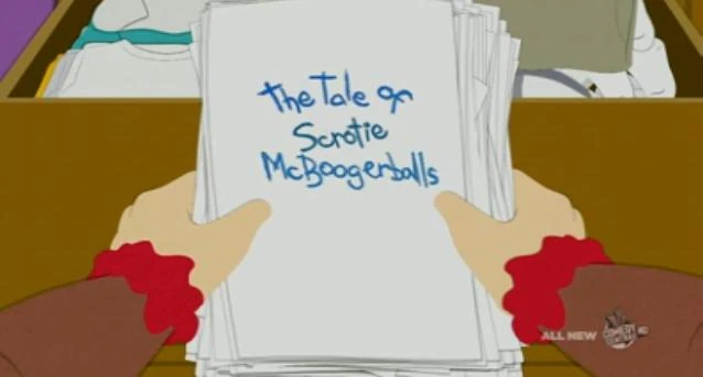 O Conto de Scrotie McBoogerBalls | Wiki South Park | Fandom