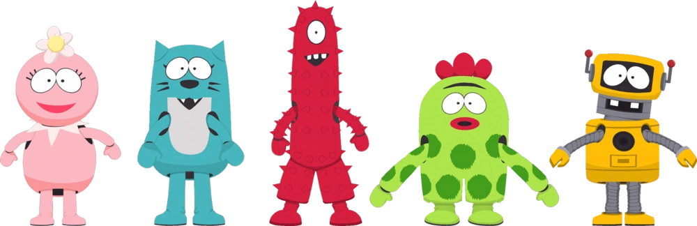 Personajes De Yo Gabba Gabba Yo Gabba Gabba Co Creator, Yo Gabba