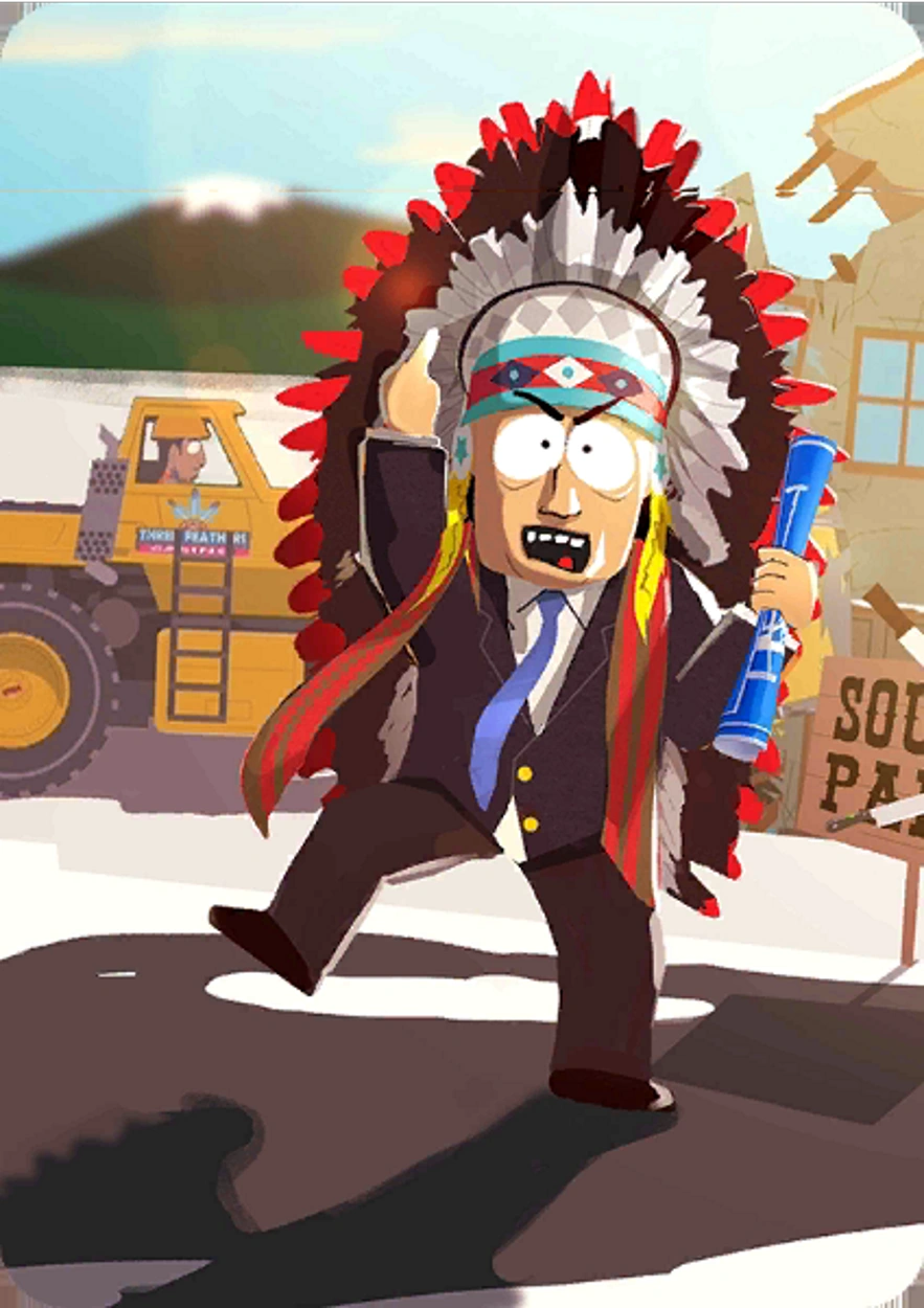 Chief Runs With Premise | South Park Phone Destroyer Wiki | Fandom