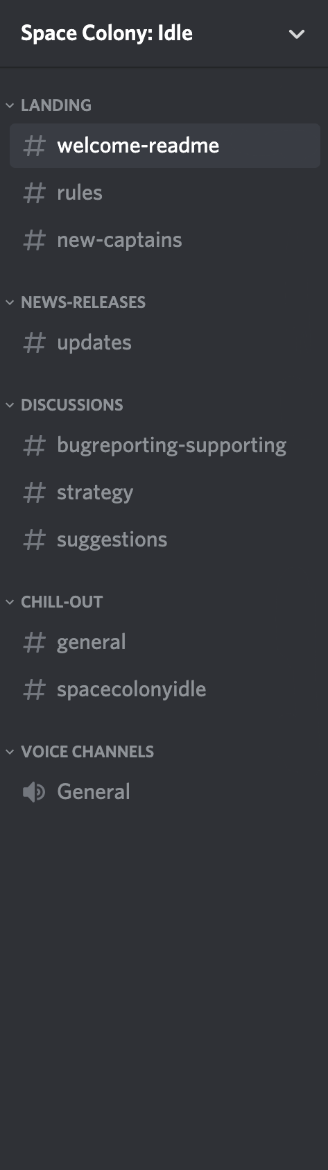 Discord Community | Space Colony: Idle Wiki | Fandom