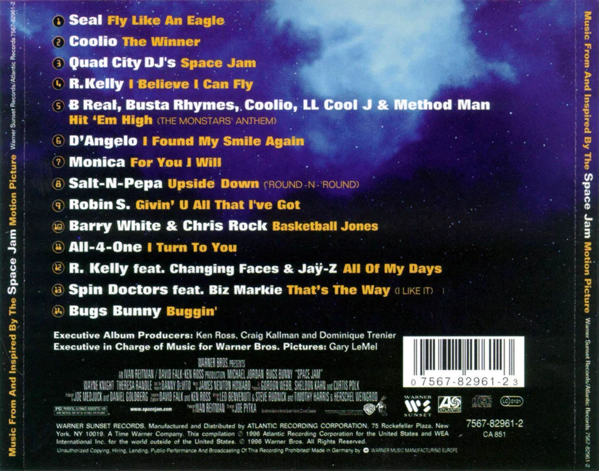 Space Jam (Soundtrack) | Space Jam Wiki | Fandom