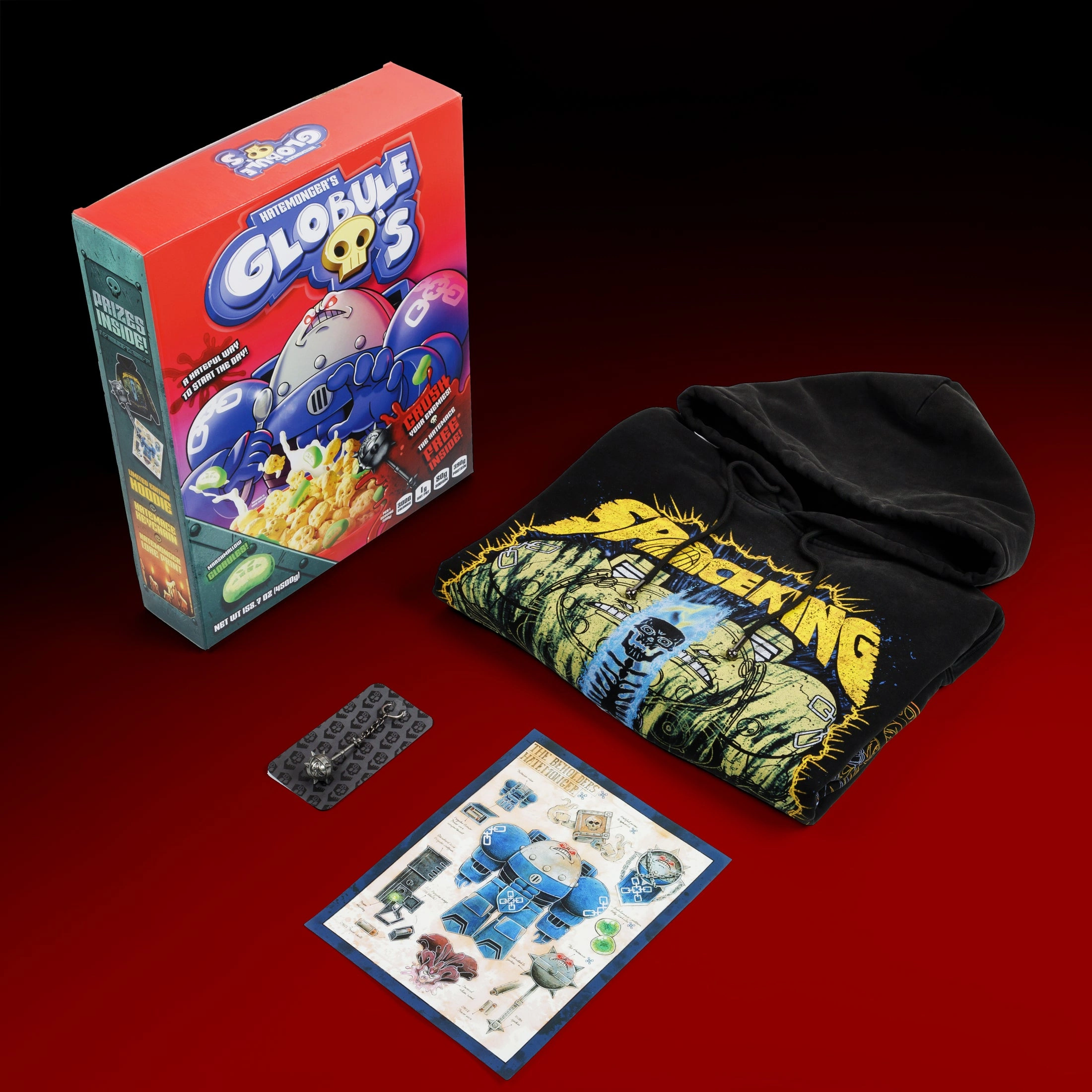 Hatemonger's Cereal Box | SPACE KING Wiki | Fandom