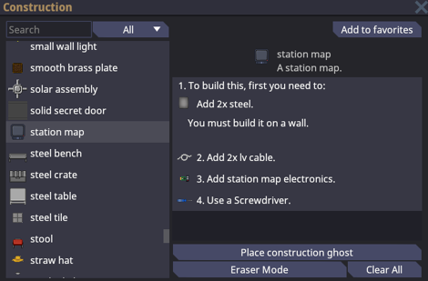 Construction | Space Station 14 Wiki | Fandom