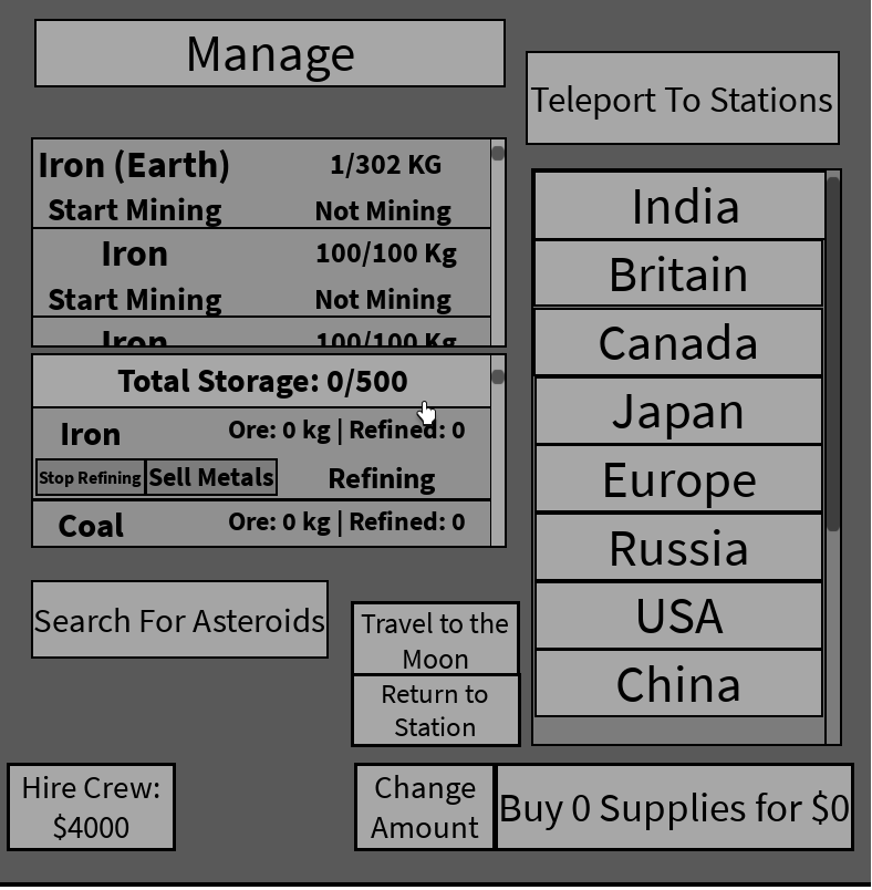 Mining | Space station infinity Wiki | Fandom