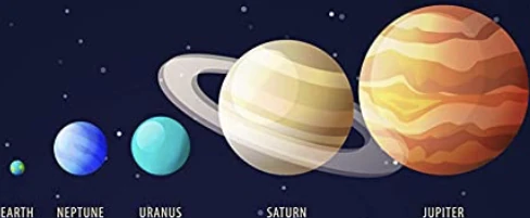 Planets Size Comparison Side By Side