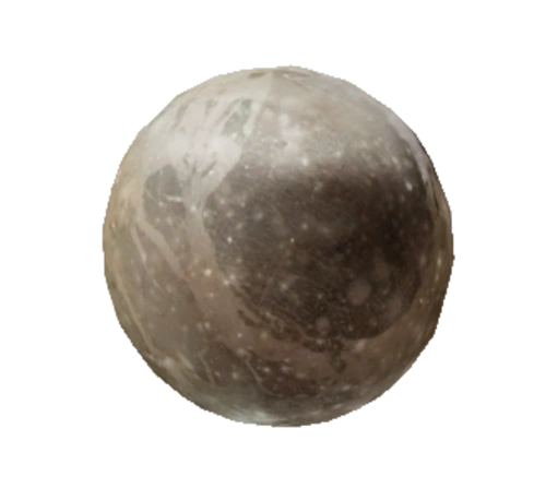 Jupiter Moon Ganymede