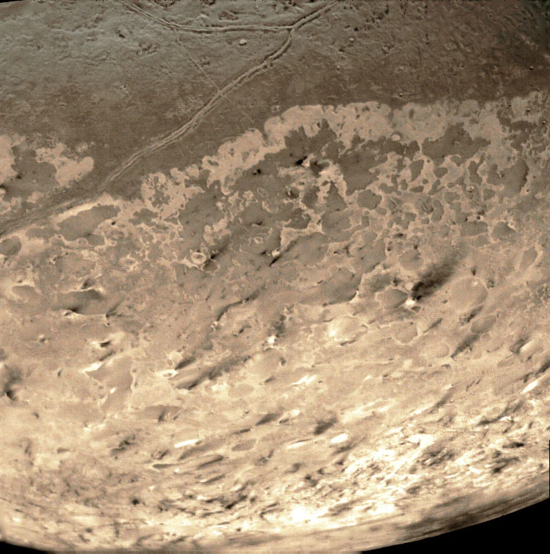 triton moon surface
