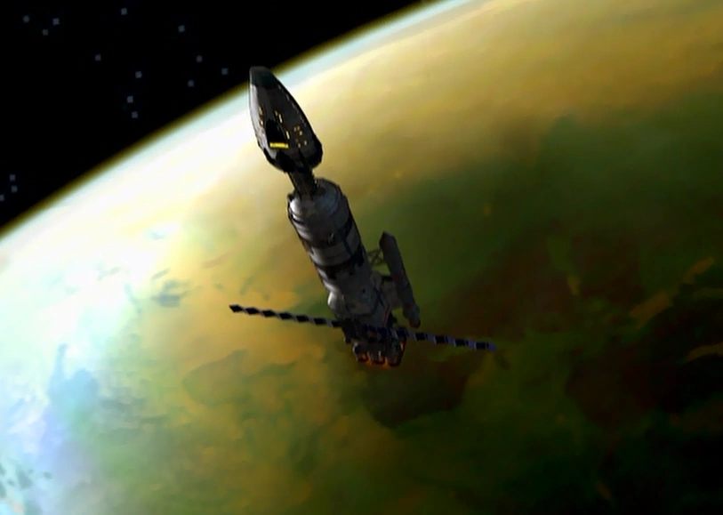 Space Colonization Ship
