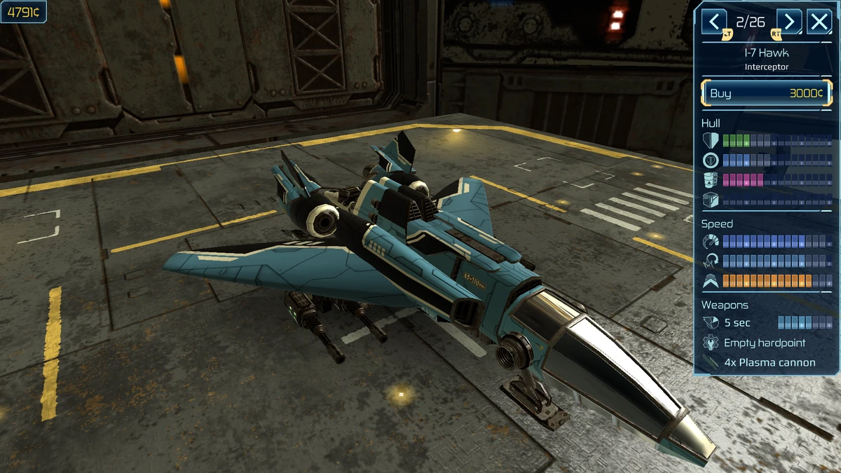 I-7 Hawk | Space Commander: War and Trade Wiki | Fandom