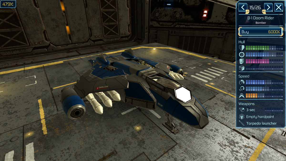 B-1 Doom Rider | Space Commander: War and Trade Wiki | Fandom