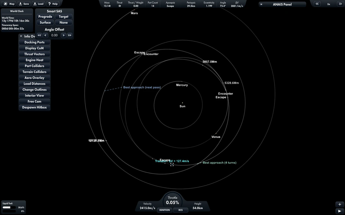 Advanced Orbital Mechanics | Spaceflight Simulator Wiki | Fandom